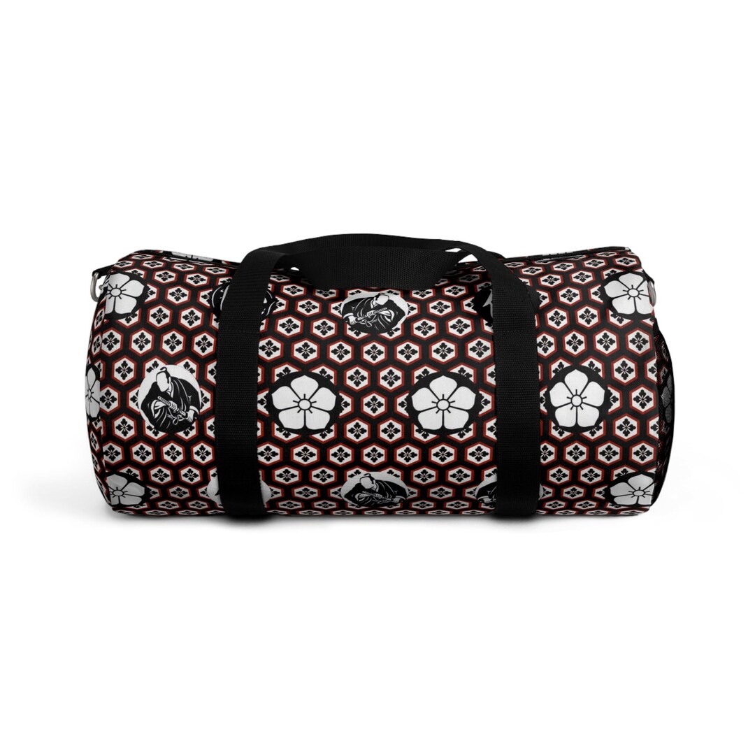 Samurai Art Duffel Bag, Japanese Style Samurai Art, Martial Arts - Etsy