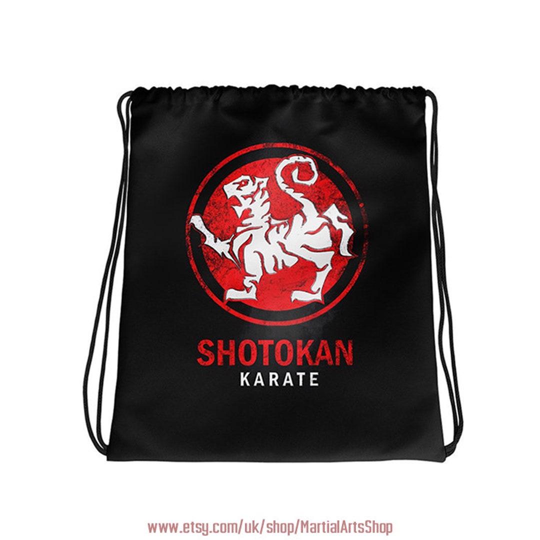 Shotokan Karate Drawstring Gym Bag: Martial Arts Gift - Etsy