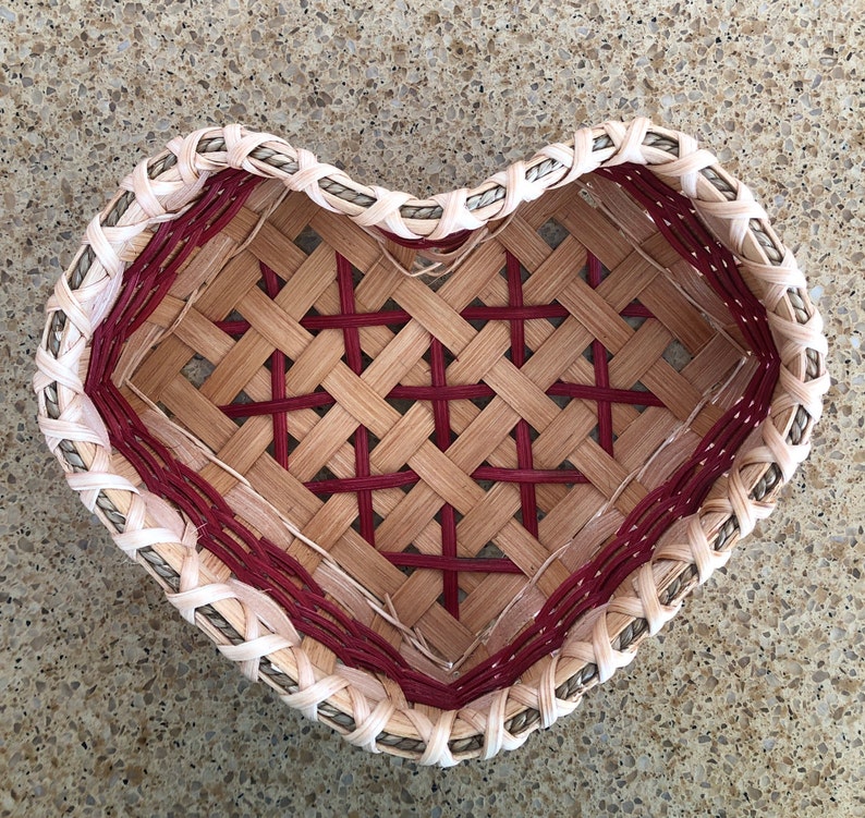 Heart Basket Valentines Day Gift - Etsy