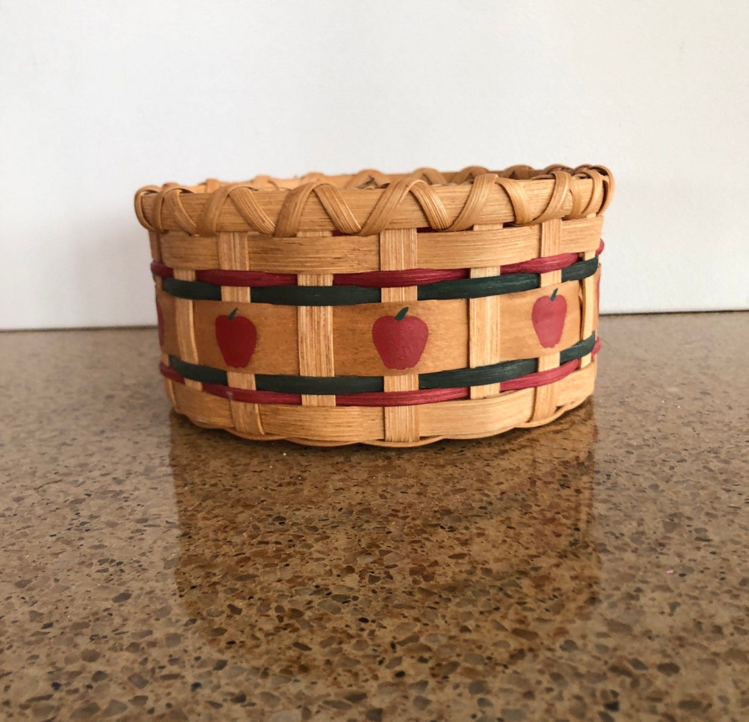 Basket,muffin,teacher Gift,fall Decor,apple Basket - Etsy