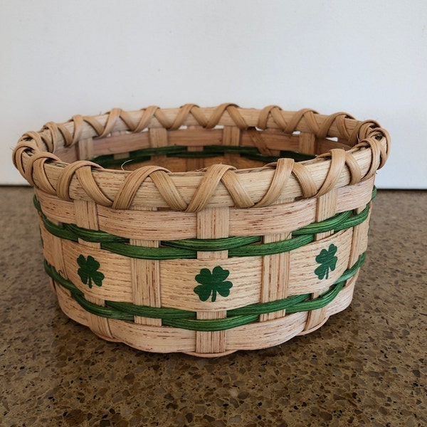 Shamrock Basket - Etsy
