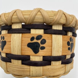 Pawprint Candy Basket - Etsy