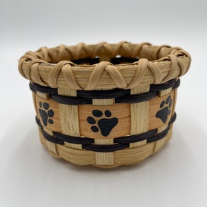 Pawprint Candy Basket - Etsy