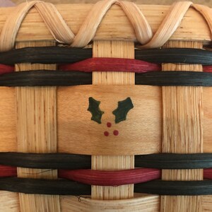 Holly Recipe Basket - Etsy