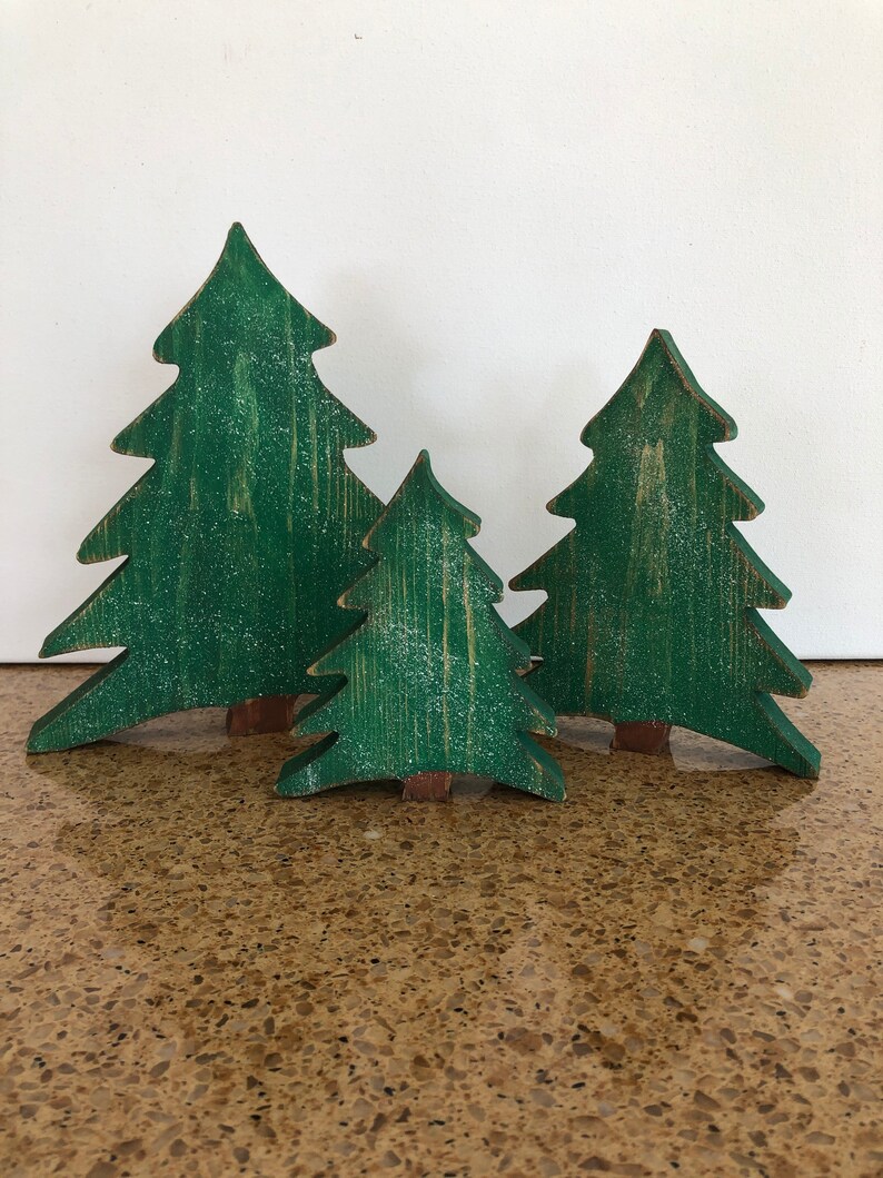 Christmas Tree Trio - Etsy