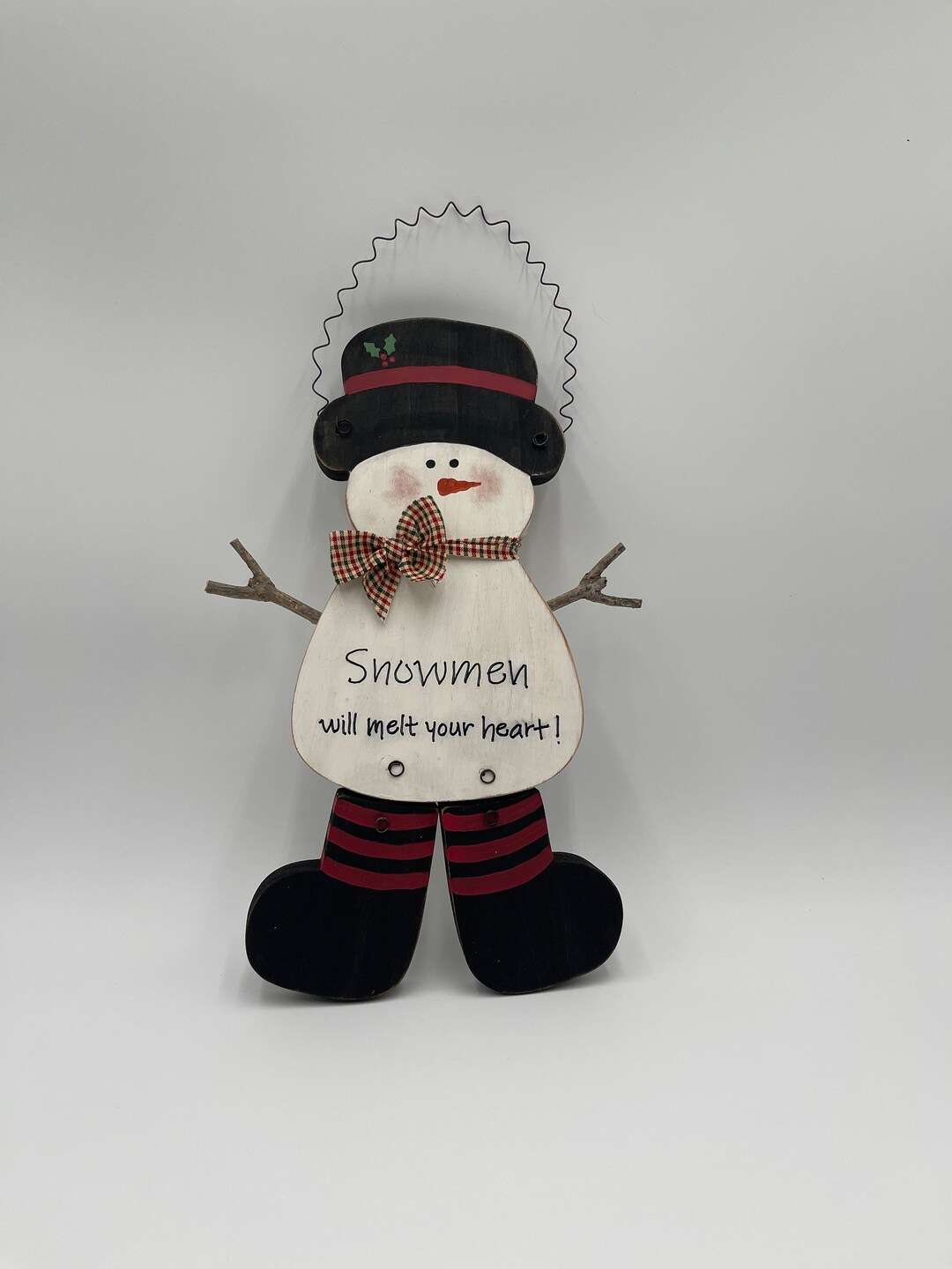 Snowmen Will Melt Your Heart Wall Hanging - Etsy