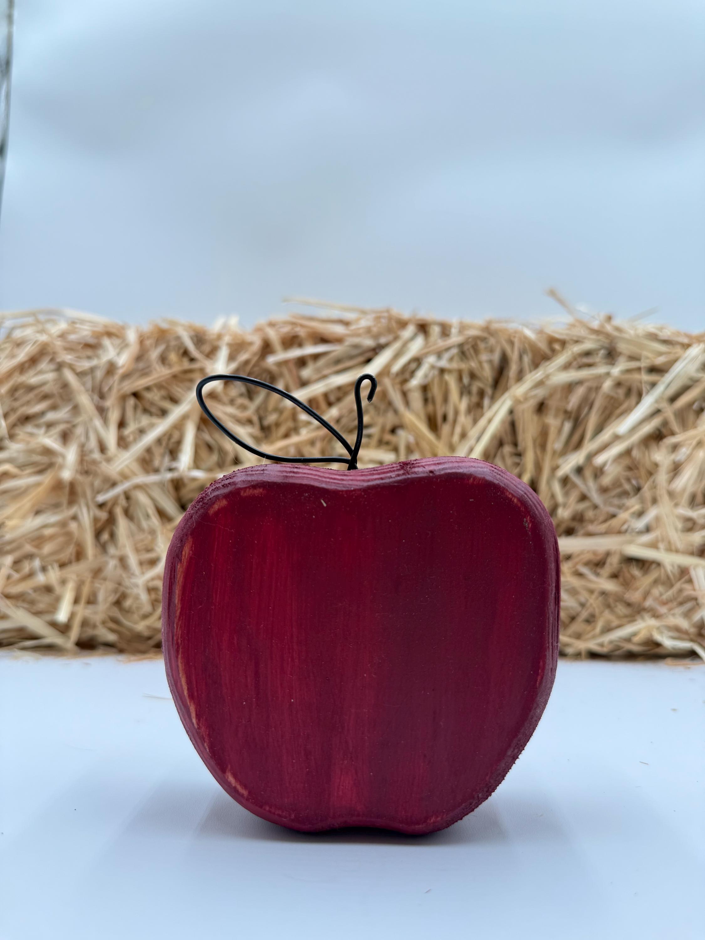 Wooden Apple Trio - Etsy