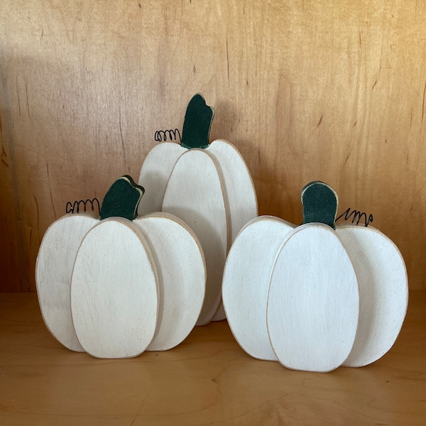 Wooden Pumpkin - Etsy