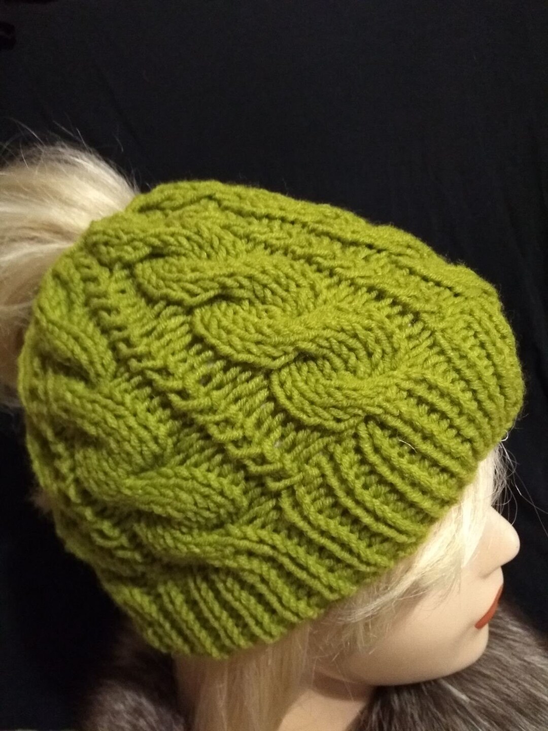 Mom Messy Hat Messy Bun Hat Ponytail Hat Ponytail Blue Hat Ponytail Cap ...