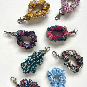 Wristlet Scrunchie | Keychain Scrunchie | Several Patterns | Liberty ...