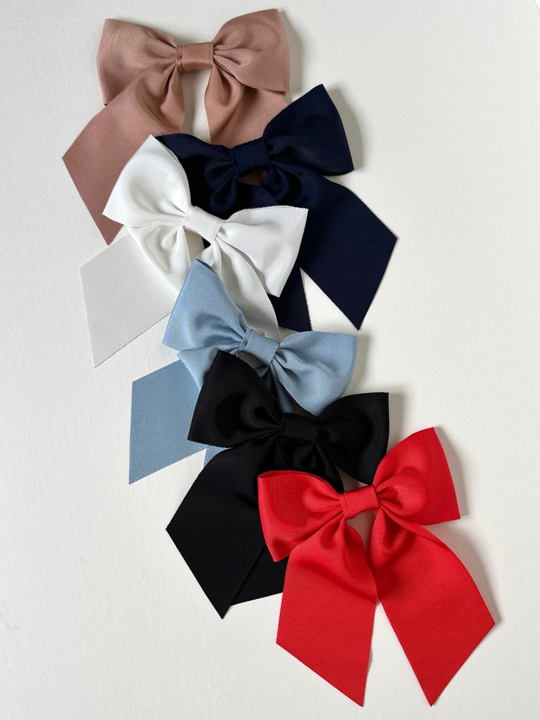 The Row Bow Luxury Petersham Bow Sailor Style Bow Grosgrain Large Bow ...