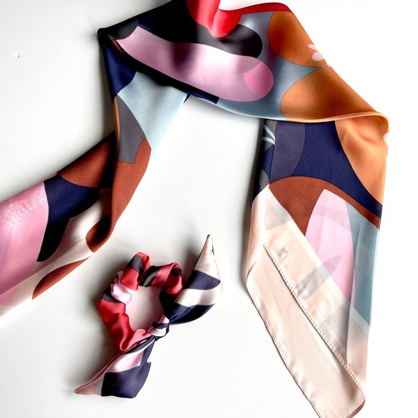 Scrunchie Scarf - Etsy