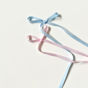 Double Sided Luxury Grosgrain Tie Ribbon | Upscale Women's Bow | Super ...