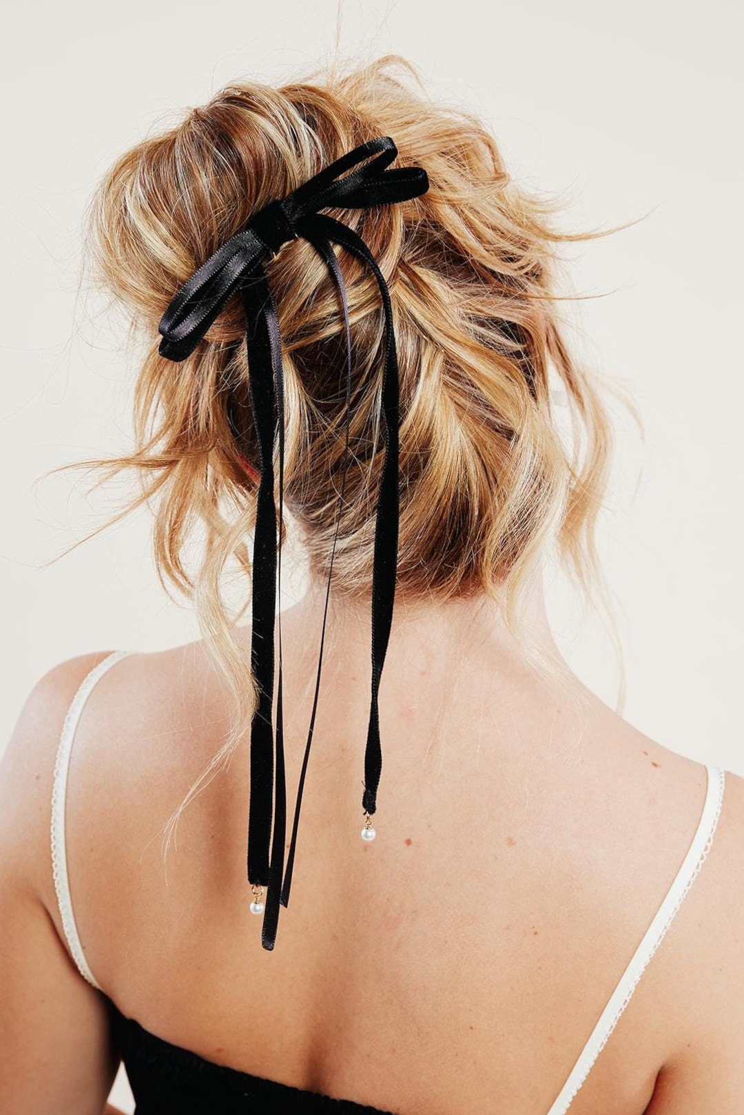 The Park Avenue Bow | Satin Velvet Skinny Long Bow Series | Luxury Bow ...