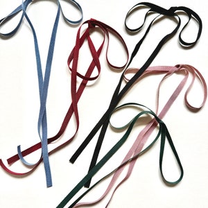 Double Sided Luxury Grosgrain Tie Ribbon | Upscale Women's Bow | Super ...