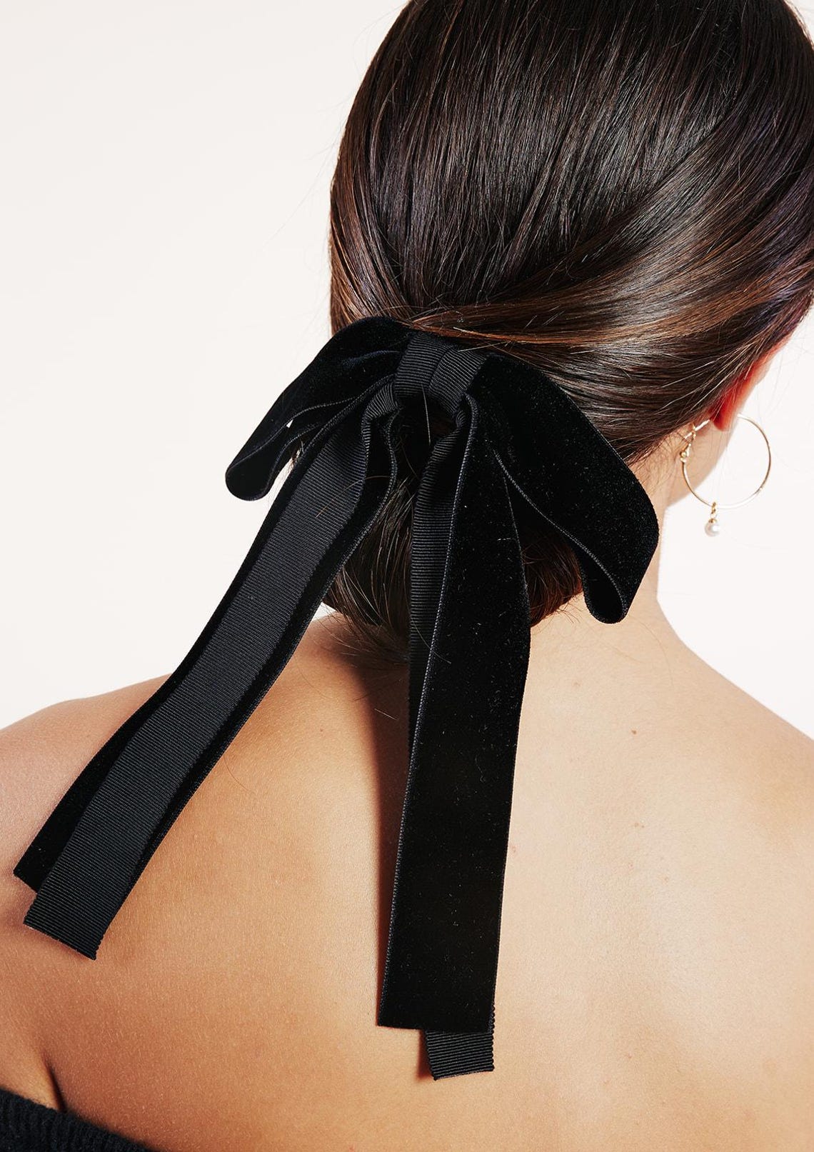 The Soho Bow | the Fall Collection | Silk Velvet Grosgrain Bow ...