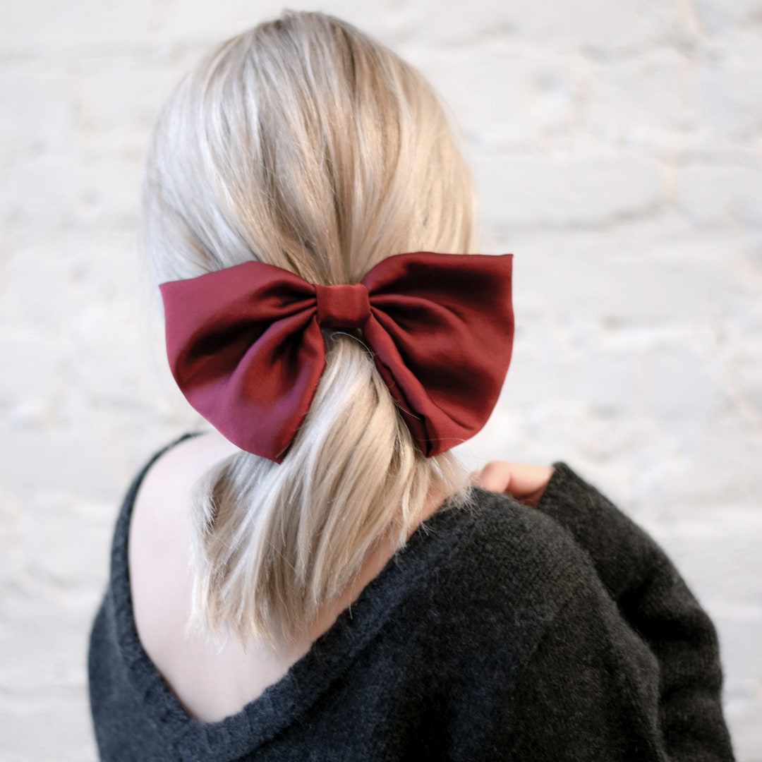 The Statement Bow Oversize Silk Series Bow Glamour Beauty Edit Multiple ...