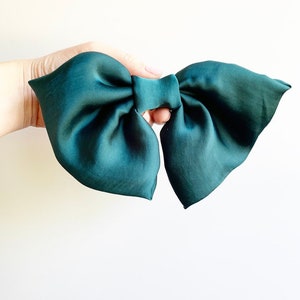 The Statement Bow Oversize Silk Series Bow Glamour Beauty - Etsy
