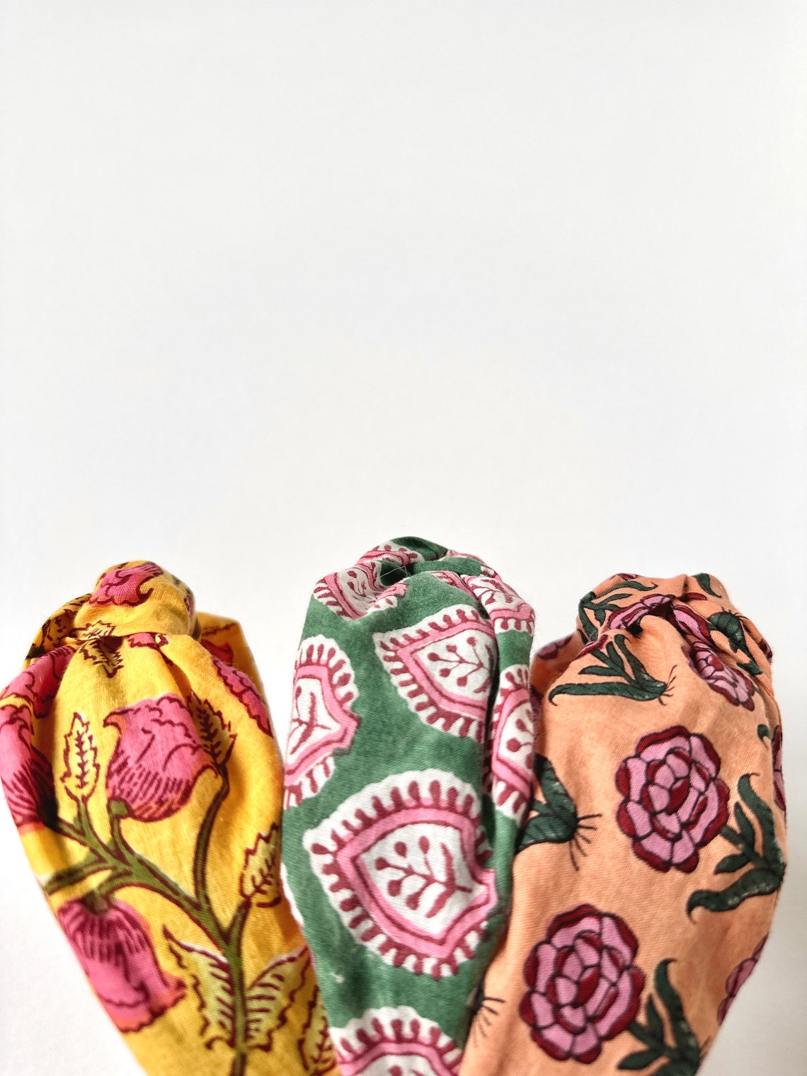 The Maya Knot Headband | Knot Headband | Handmade in USA | Indian Block ...