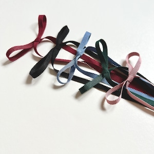 Double Sided Luxury Grosgrain Tie Ribbon | Upscale Women's Bow | Super ...
