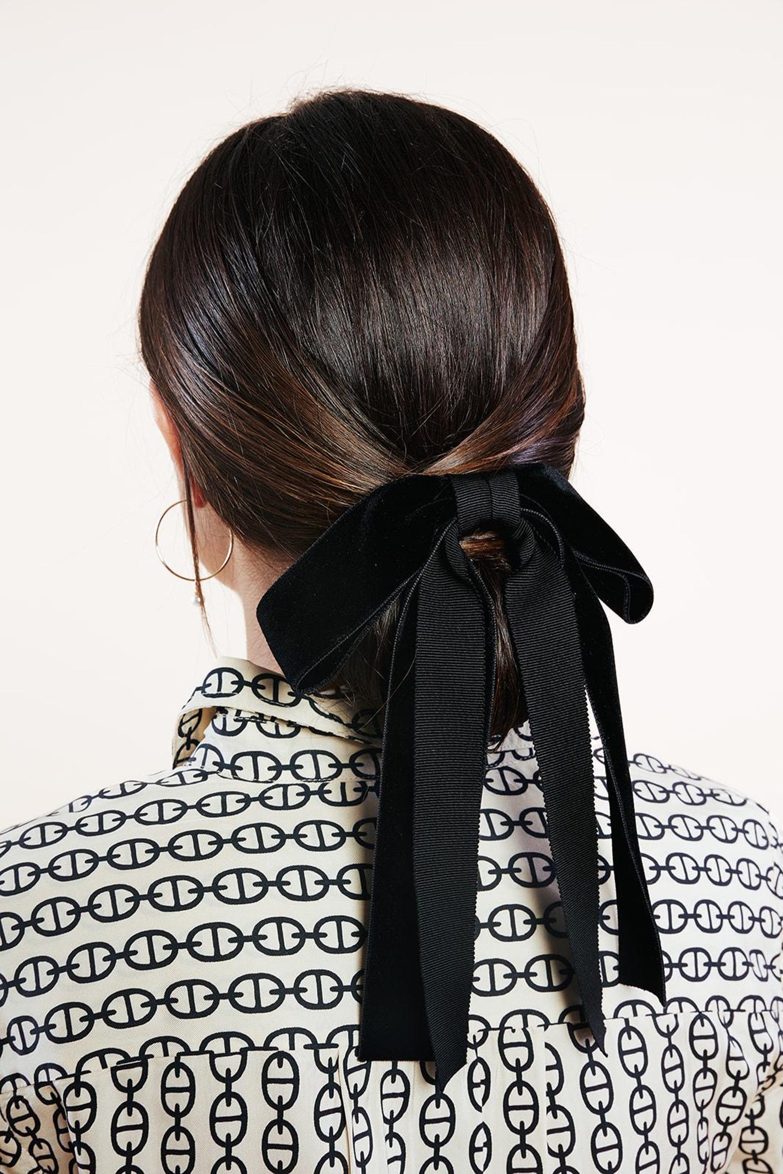 The Soho Bow | the Fall Collection | Silk Velvet Grosgrain Bow ...