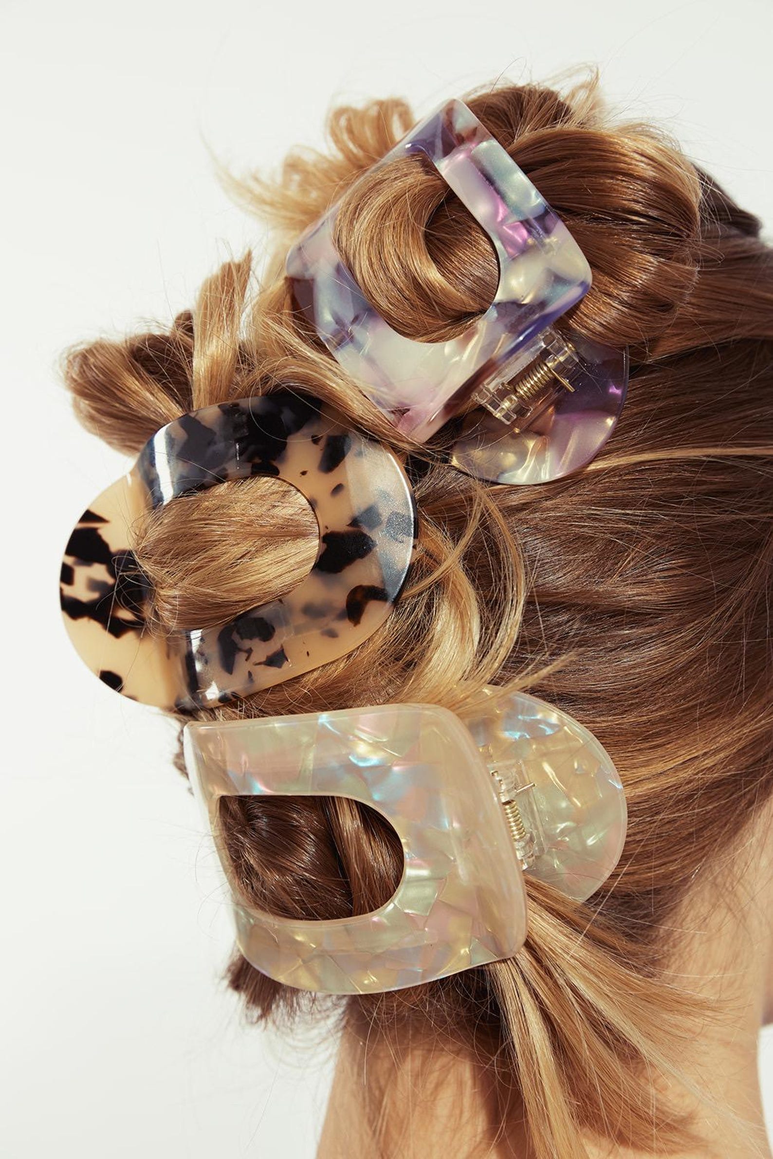 Flat Oval Claw Clip | Hair Clip | Claw Clip - Etsy