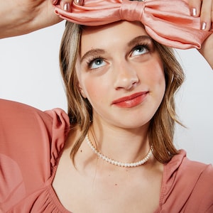 The Statement Bow | Oversize Silk Series Bow | Glamour Beauty Edit ...