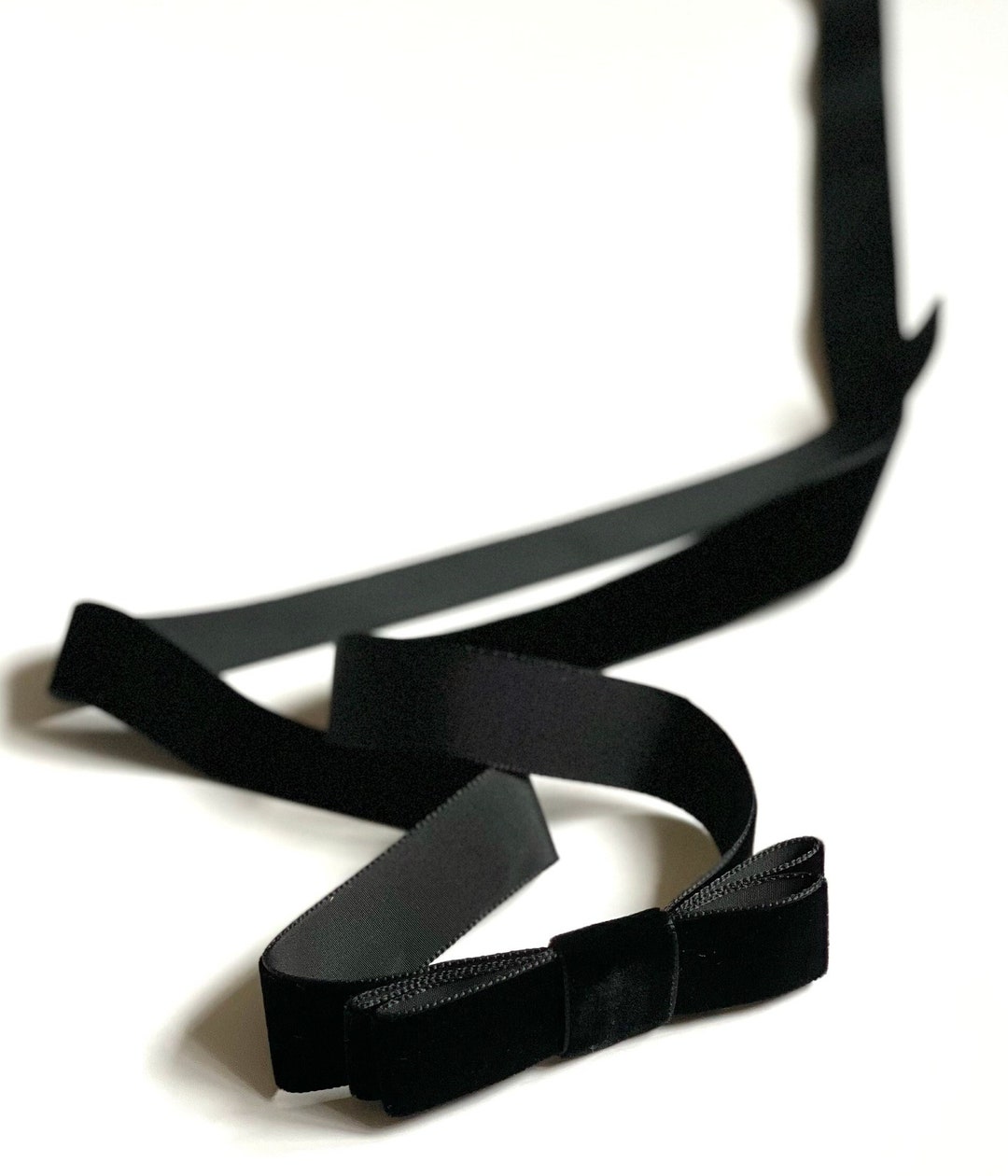 Velvet Tailored Bow Headband | Ribbon Headband | Retro Hair Accessory ...