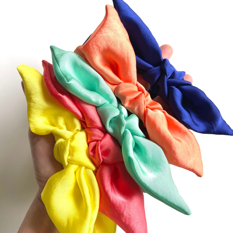 Bow Scrunchie - Etsy