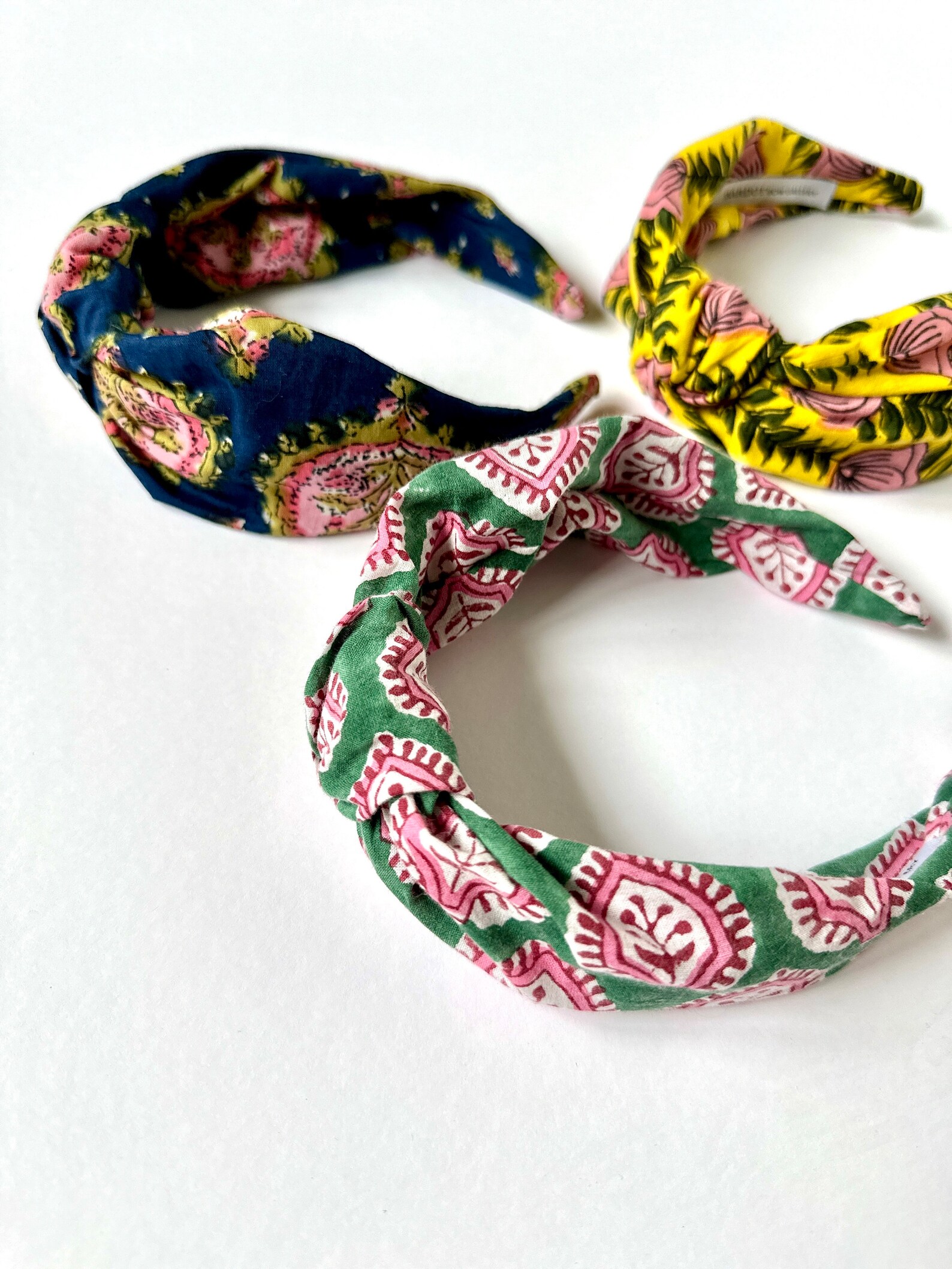 The Maya Knot Headband | Knot Headband | Handmade in USA | Indian Block ...