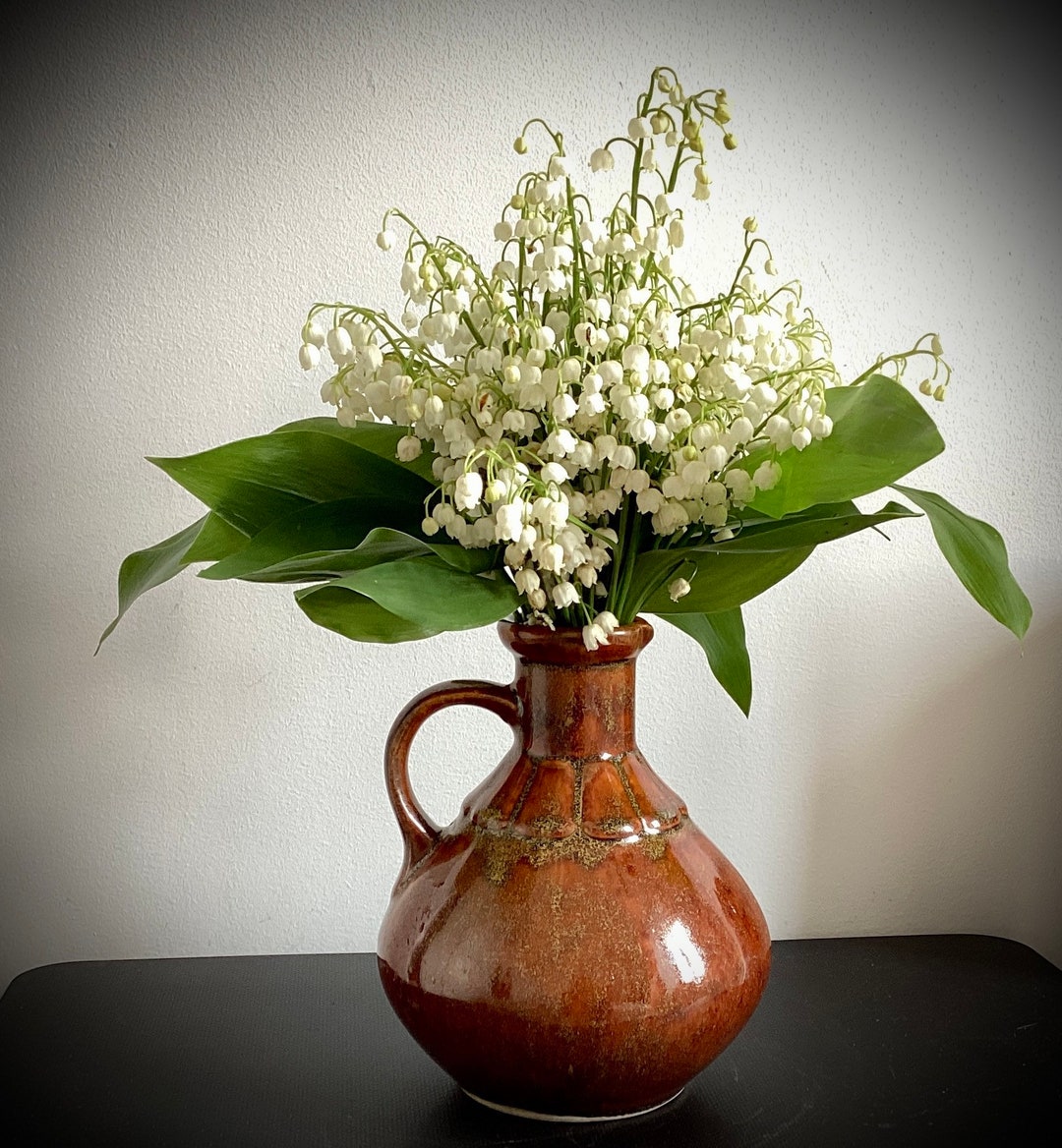 Old Stoneware Pitcher or Vase vintage-stamped ALFE - Etsy