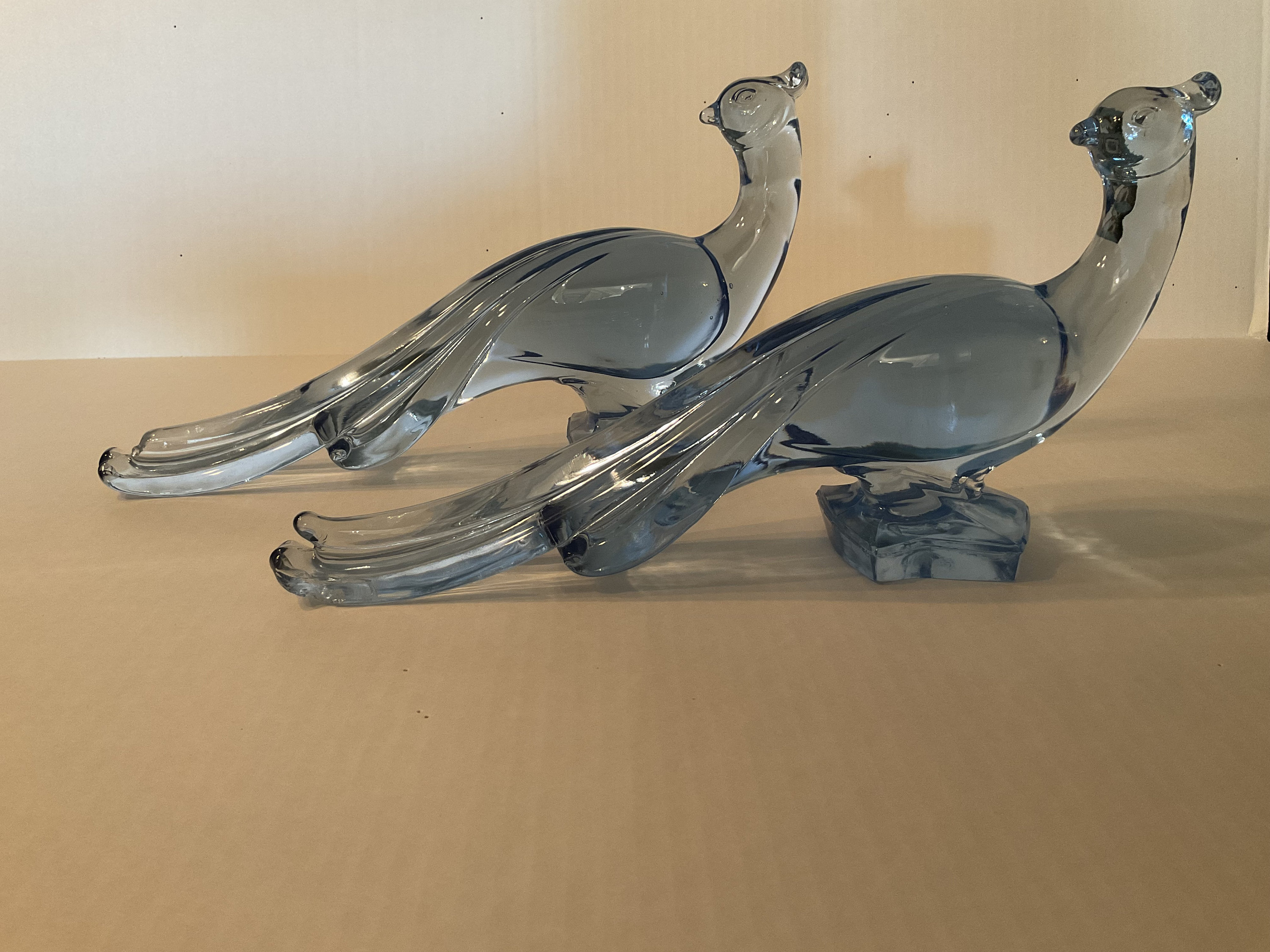 Pair of Vintage 1940s Paden City Light Blue heads Turned - Etsy