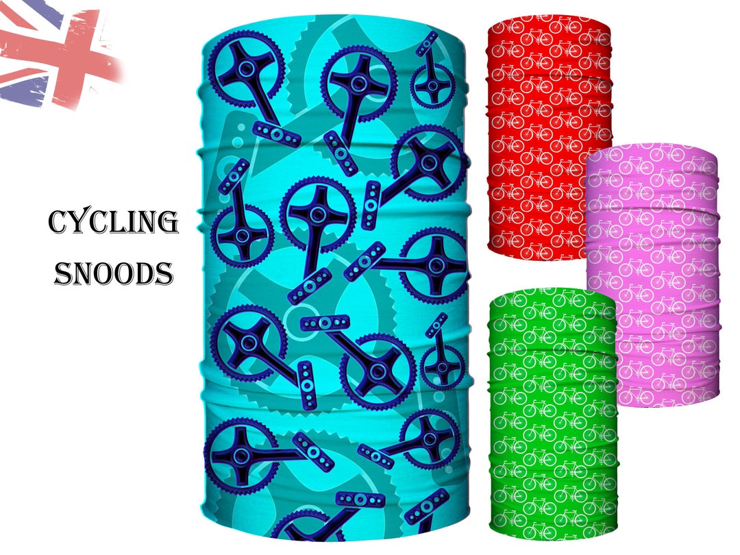 Cycling Neck Gaiter, Mountain Bike Snood, Handmade Quirky Bandana - Etsy UK