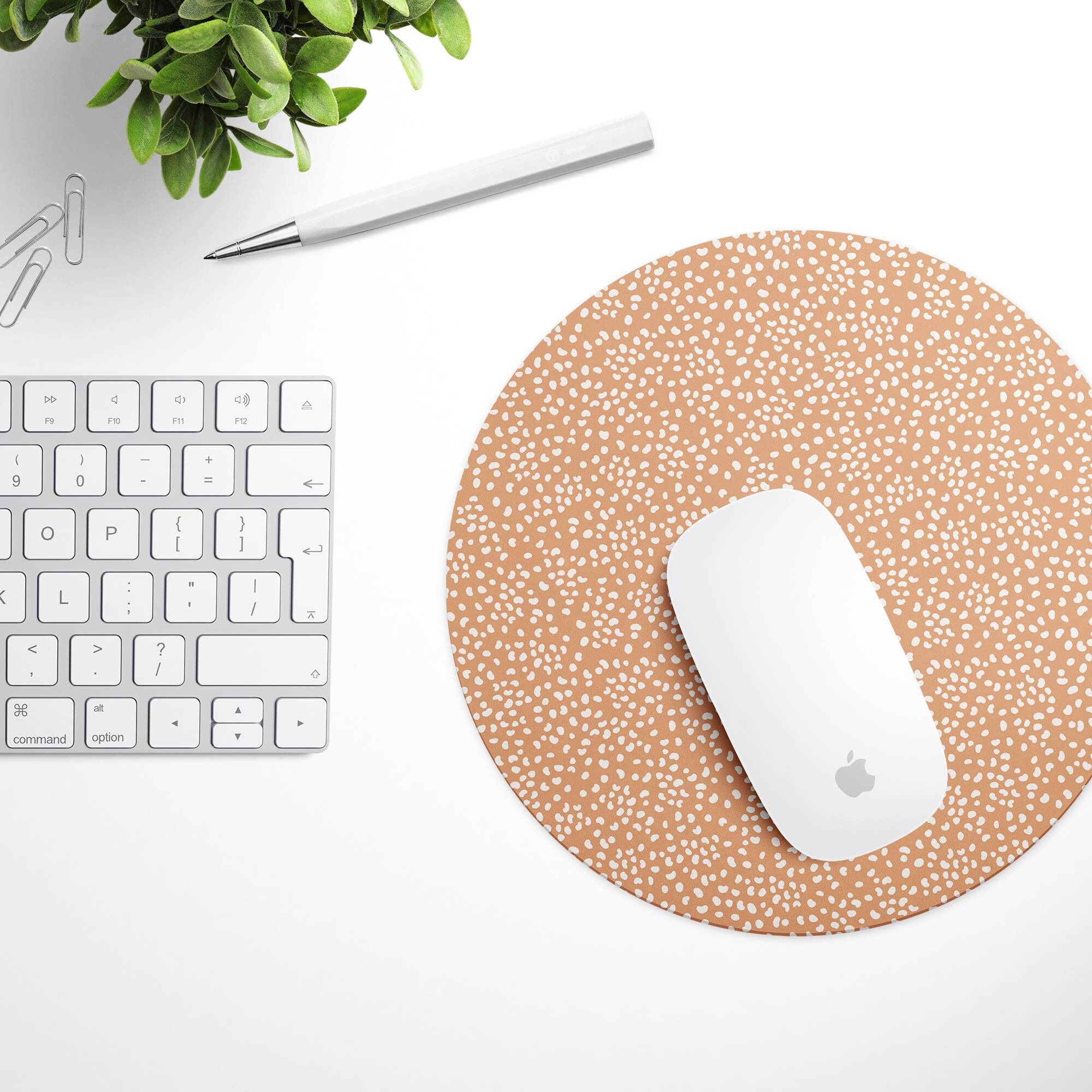 Abstract Dots Mouse Pad Office Gift Mouse Mat Pastel Print - Etsy UK