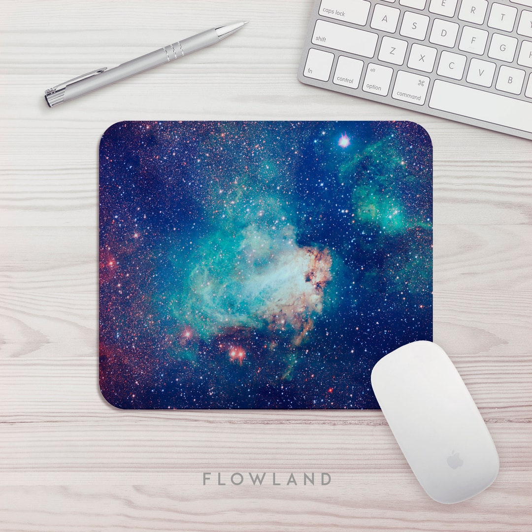 Mouse Pad Nebula Print Office Gift Mouse Mat Stars Mouse Pad Outer ...