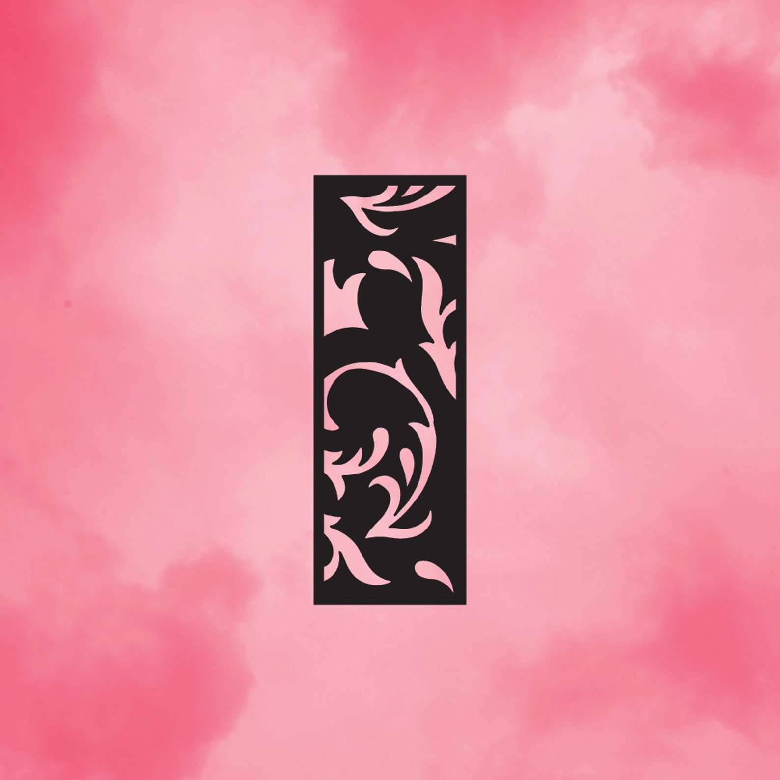 Filigree Letter SVG Cut-out File for Cricut/silhouette Die-cut PDF ...