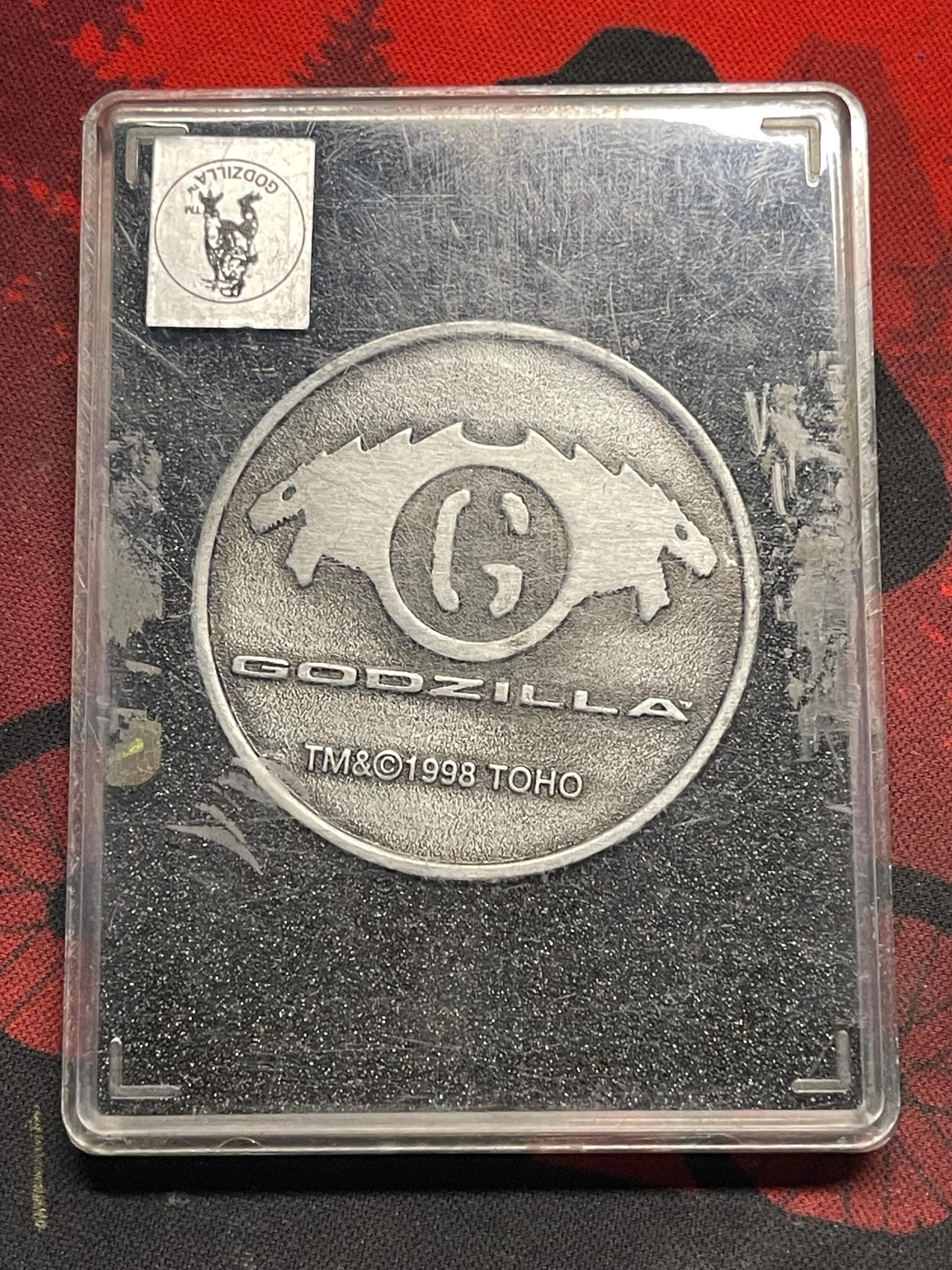 Godzilla 1998 Vintage Medal Medallion From Toho Cinema Japan - Etsy