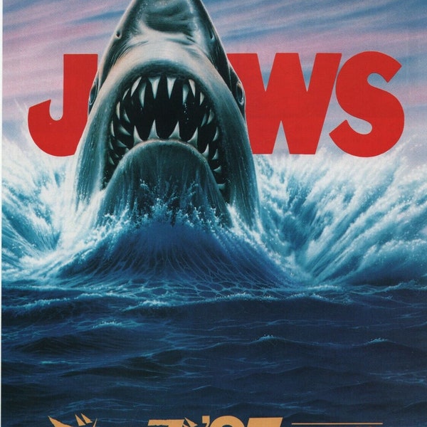 Jaws Poster - Etsy