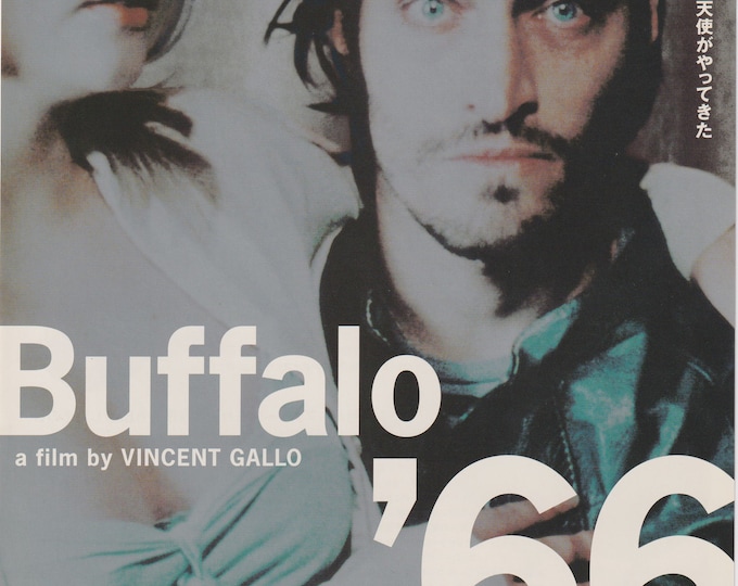 Buffalo '66 1998 Vincent Gallo Japanese Chirashi Movie Poster Flyer B5 ...