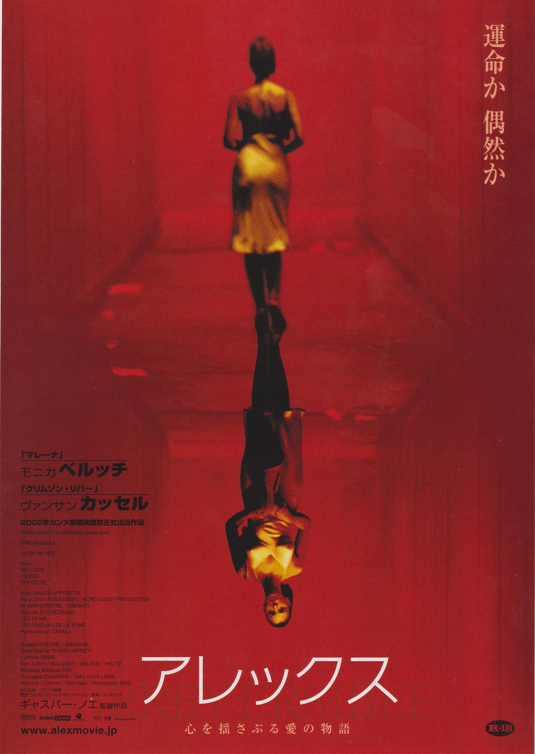 Irréversible 2002 B Gaspar Noé Japanese Chirashi Movie Poster Flyer B5 ...