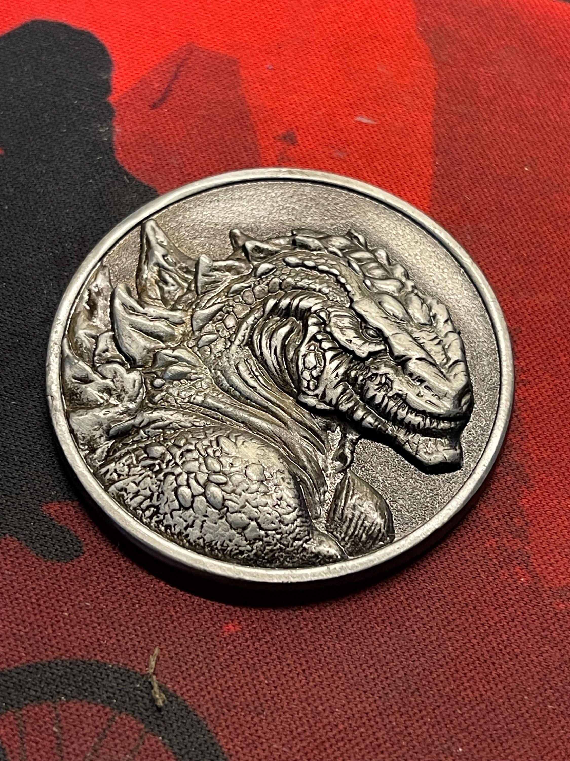 Godzilla 1998 Vintage Medal Medallion From Toho Cinema Japan - Etsy