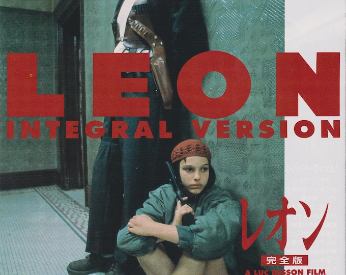 Léon Integral Version 1994 Leon Luc Besson Japanese Movie Flyer Poster ...