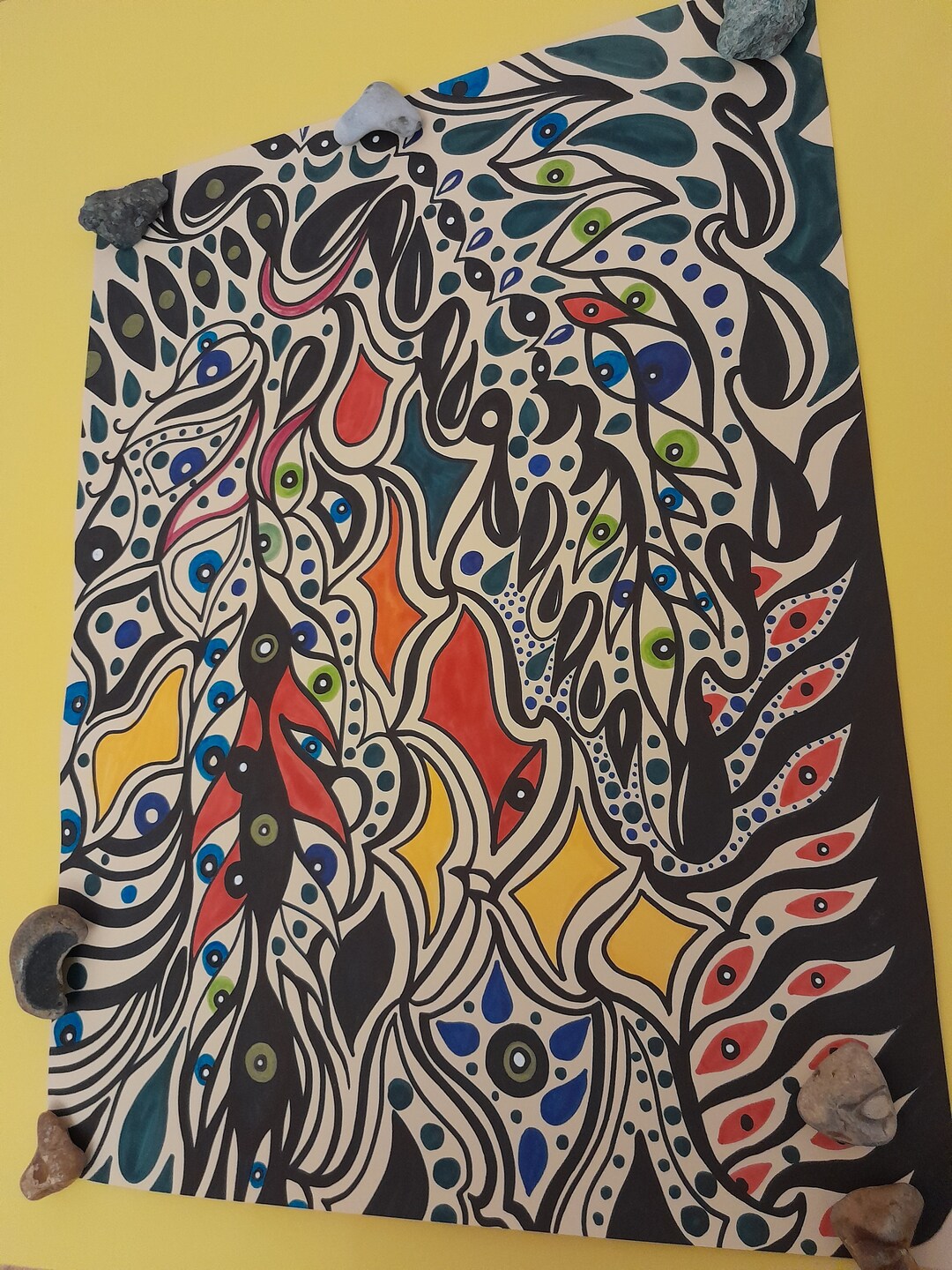 Eye Dance Original Drawing - Etsy