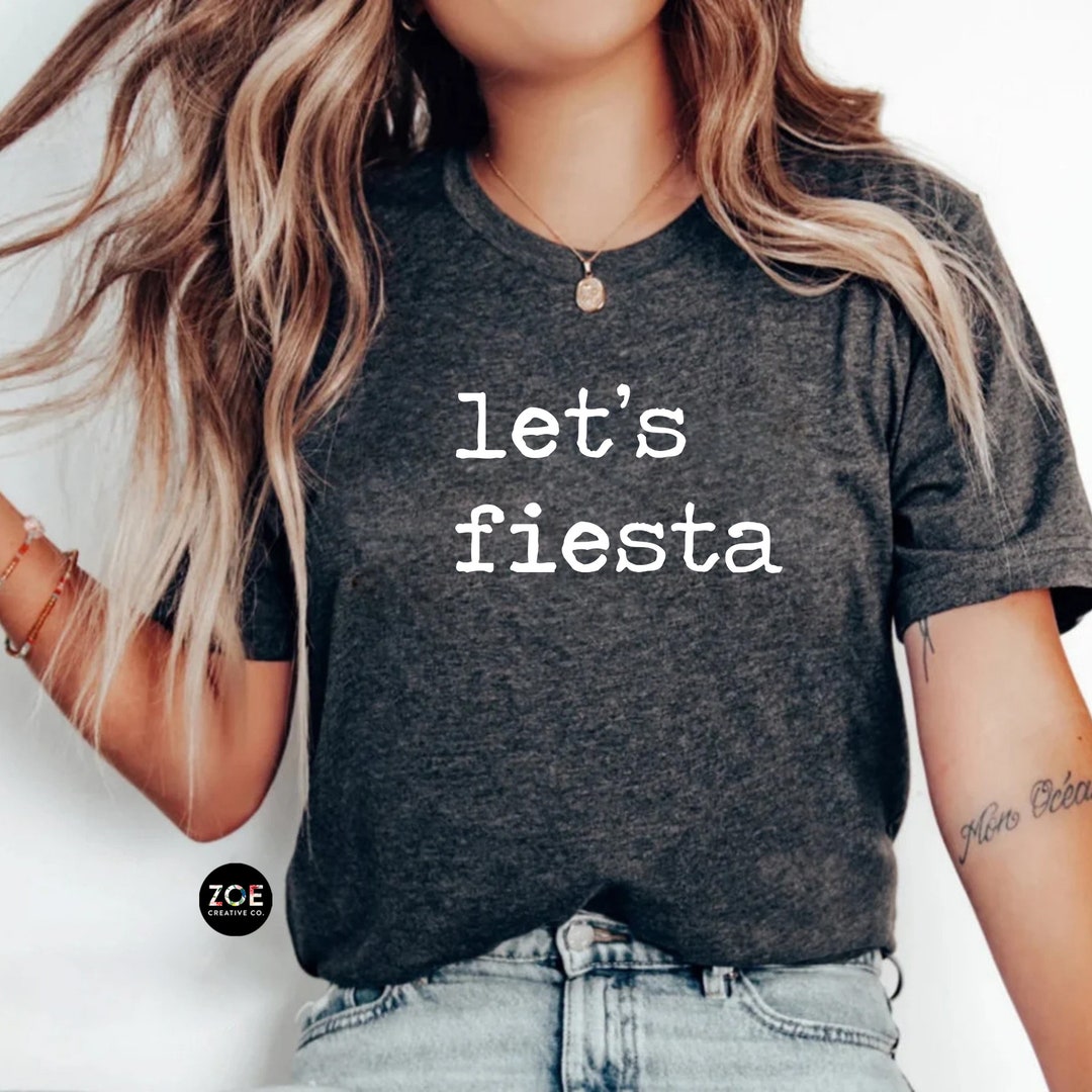 Let's Fiesta Shirt, Mexican Party Shirt, Cinco De Mayo Fiesta Shirt ...