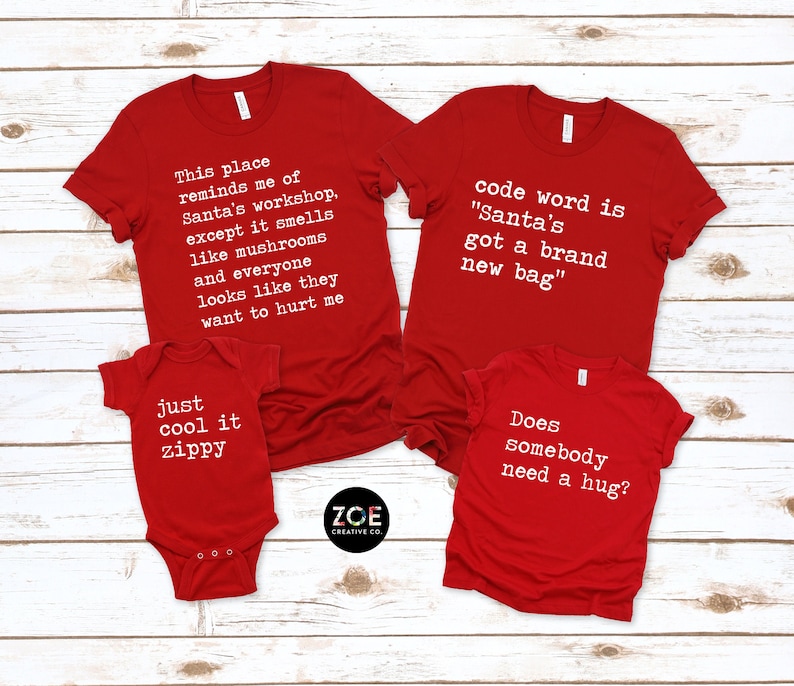 Elf Movie Shirts Elf Quotes Elf Movie Quote Shirts Family - Etsy