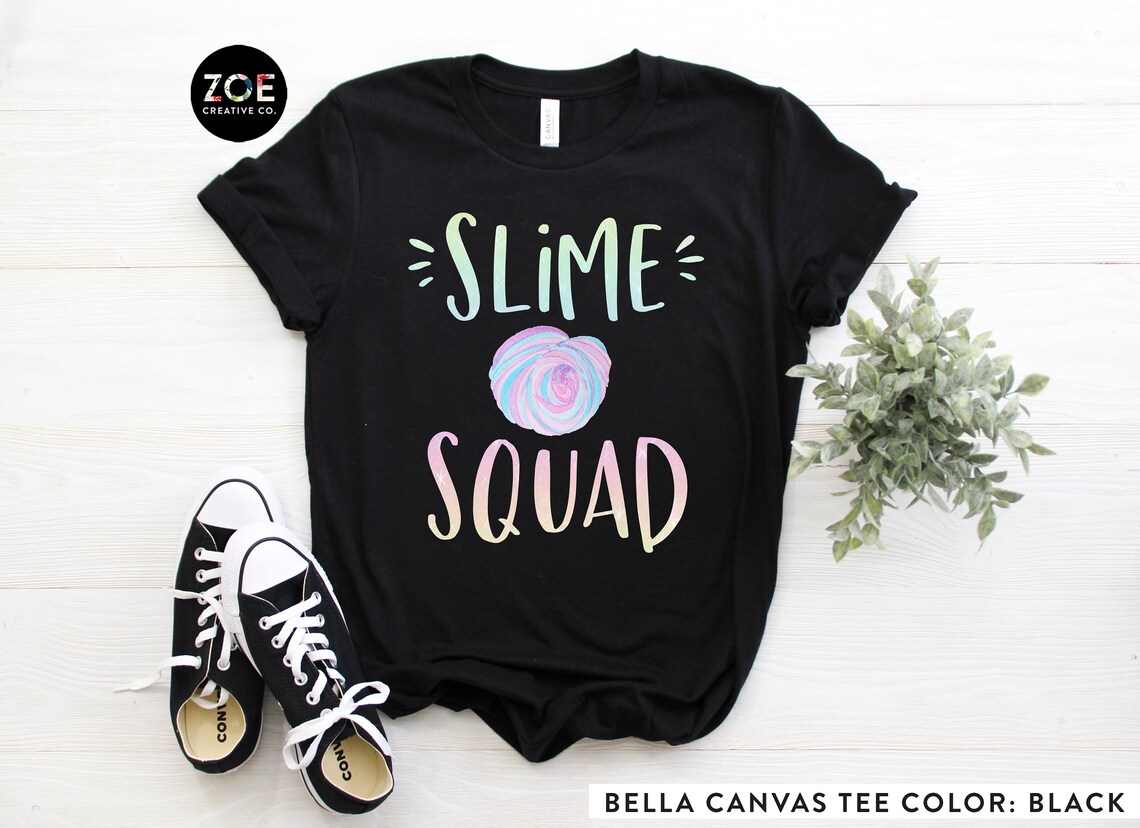 Slime Squad Shirt Group Slime Tees Matching Slime Shirts - Etsy UK