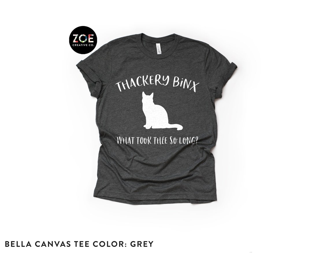 Thackery Binx Shirt, Hocus Pocus Shirts, Funny Halloween Movie Quote ...