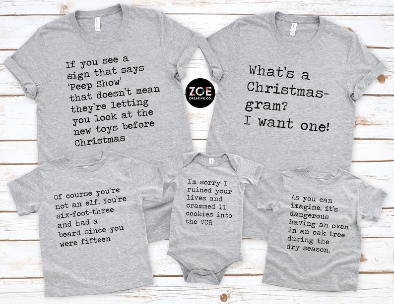 Family Christmas Shirts Elf Movie Tees Elf Shirt Elf Movie - Etsy