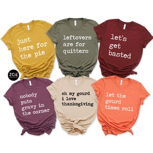 Family Thanksgiving Shirts, All About That Baste, Casserollin With My ...