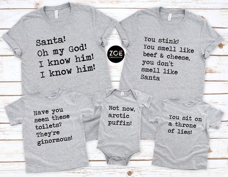 Family Christmas Shirts Elf Movie Tees Elf Shirt Elf Movie - Etsy